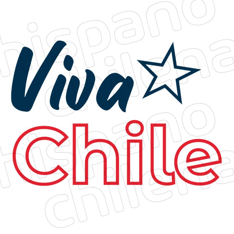 Camiseta - Polera "Viva Chile" - Hispano-Chilena Ediciones
